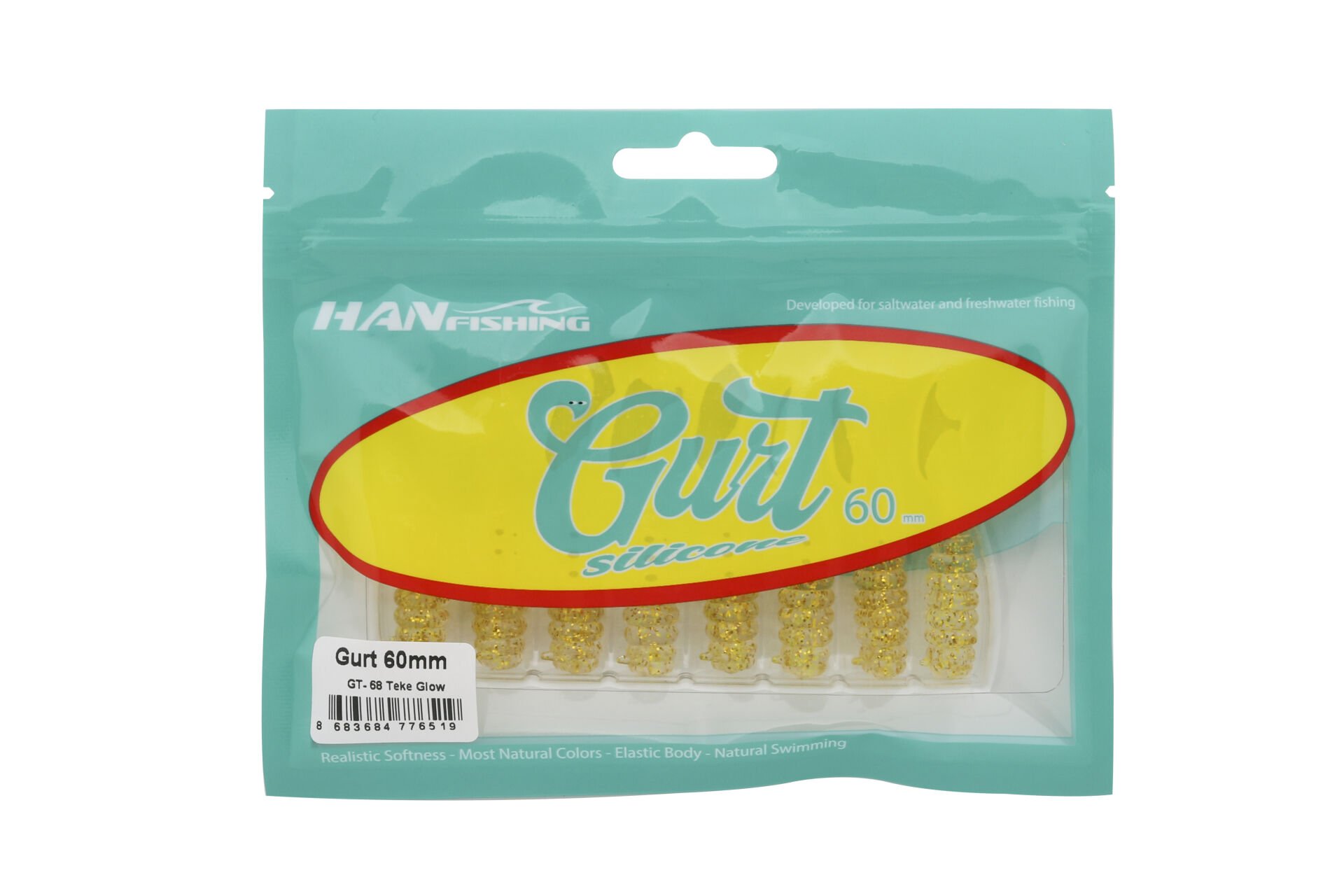 Gurt 60 mm GT-68 Teke GLow - Han Fish Gurt 60 mm - Han Fishing